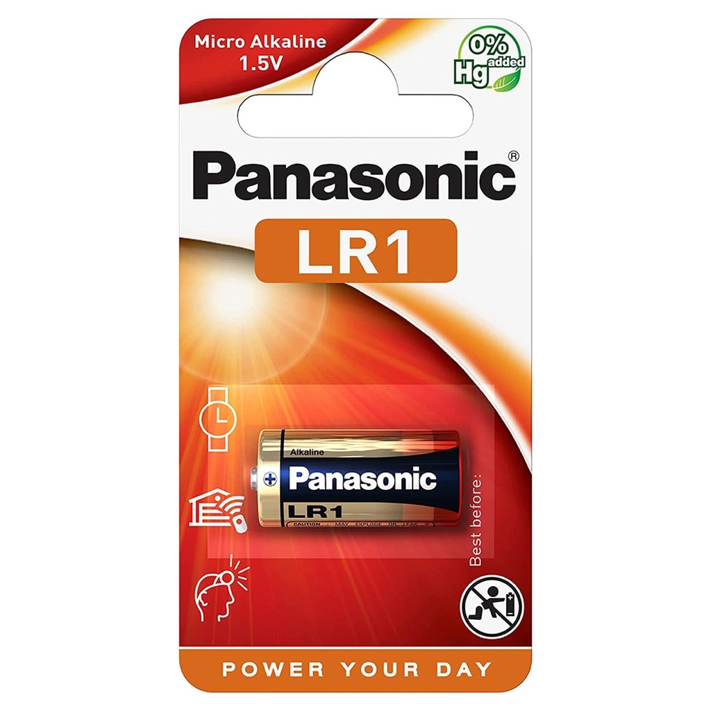 Panasonic LR1 Alkaline Alarm Battery | Netherwood Tools