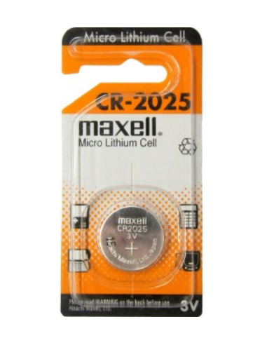 Maxell Micro Lithium Cell CR-2025 | Netherwood Tools
