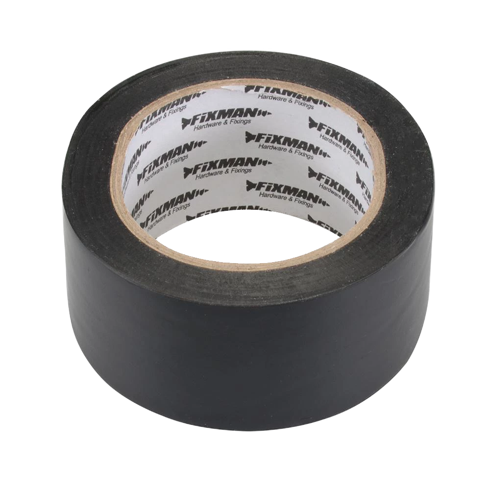 Black Insulation Tape 50mm x 33m | Netherwood Tools